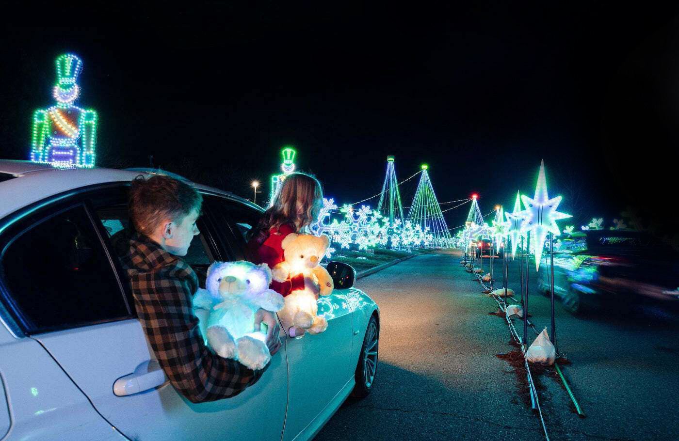 Lubbock Light Park - The Only Drive-Through Holiday Light Show in Lubbock