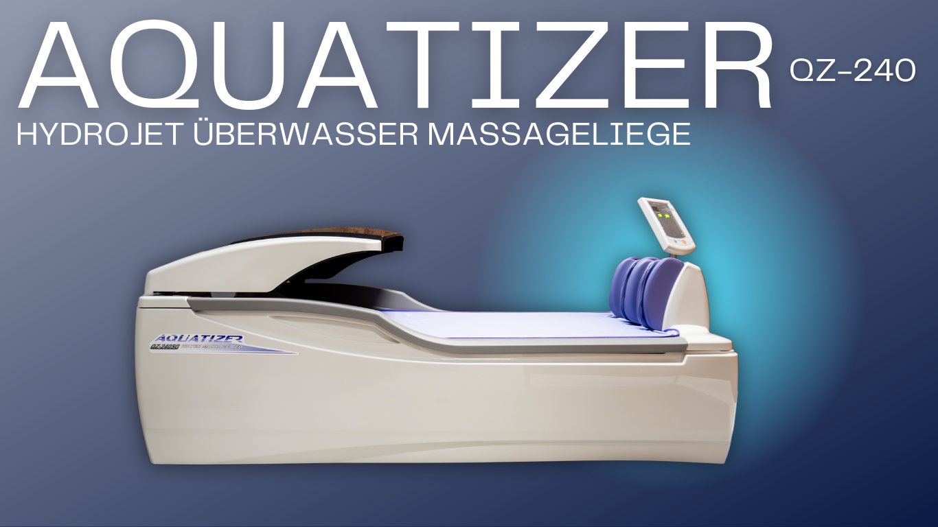 Aquatizer QZ-240 Hydrojet - Überwasser Massageliege für Therapeuten