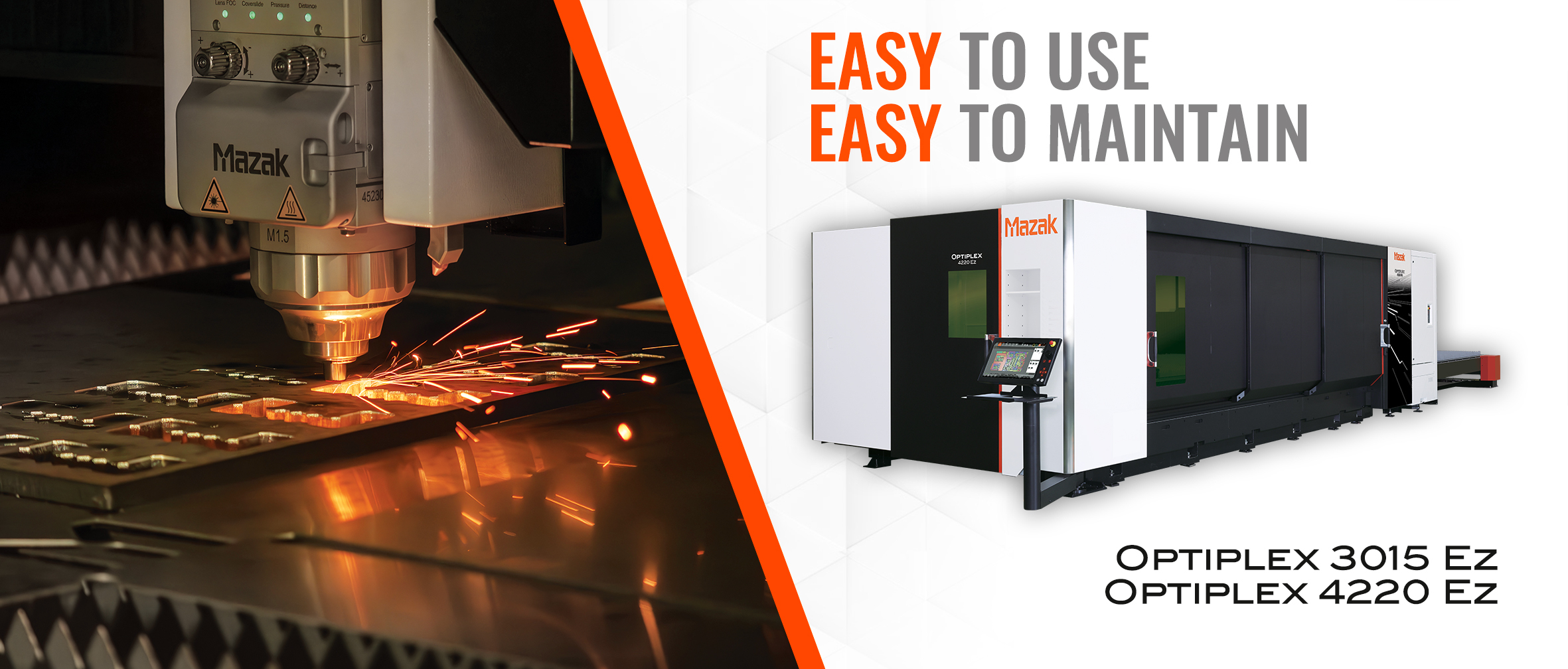 OPTIPLEX Ez | Precision 2D Laser Cutting made simple | Mazak Europe