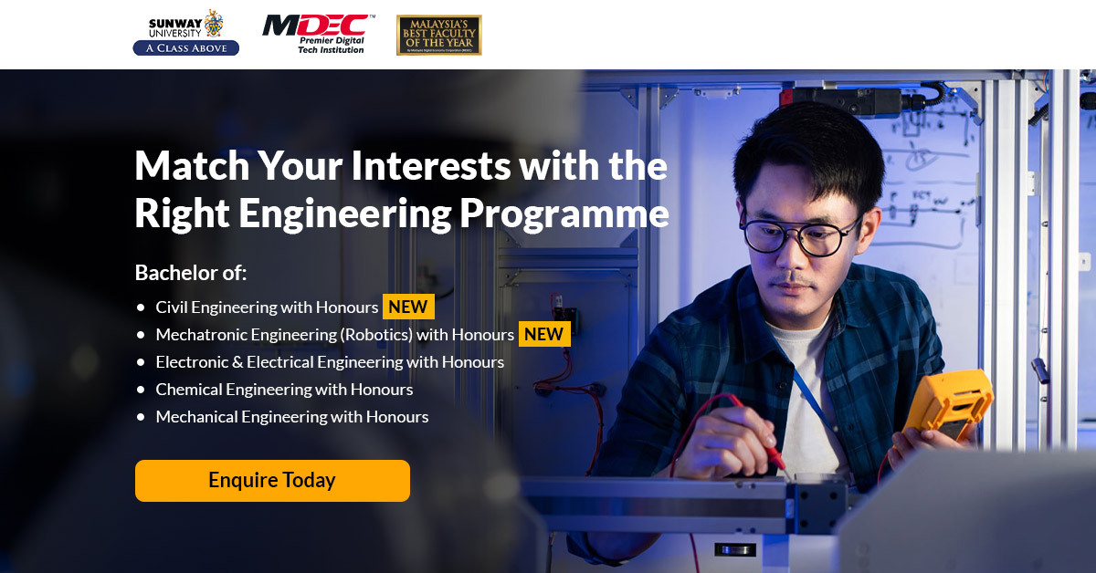 Sunway University Engineering Programmes