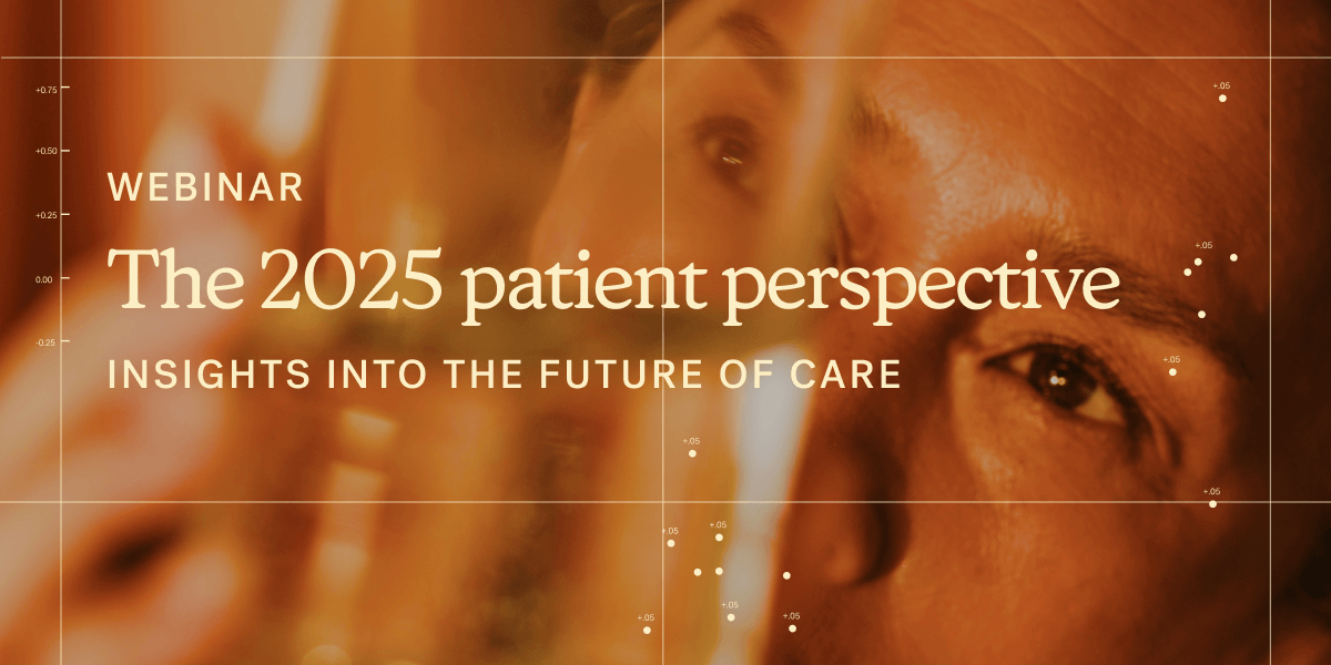 On-demand webinar - The 2025 patient perspective