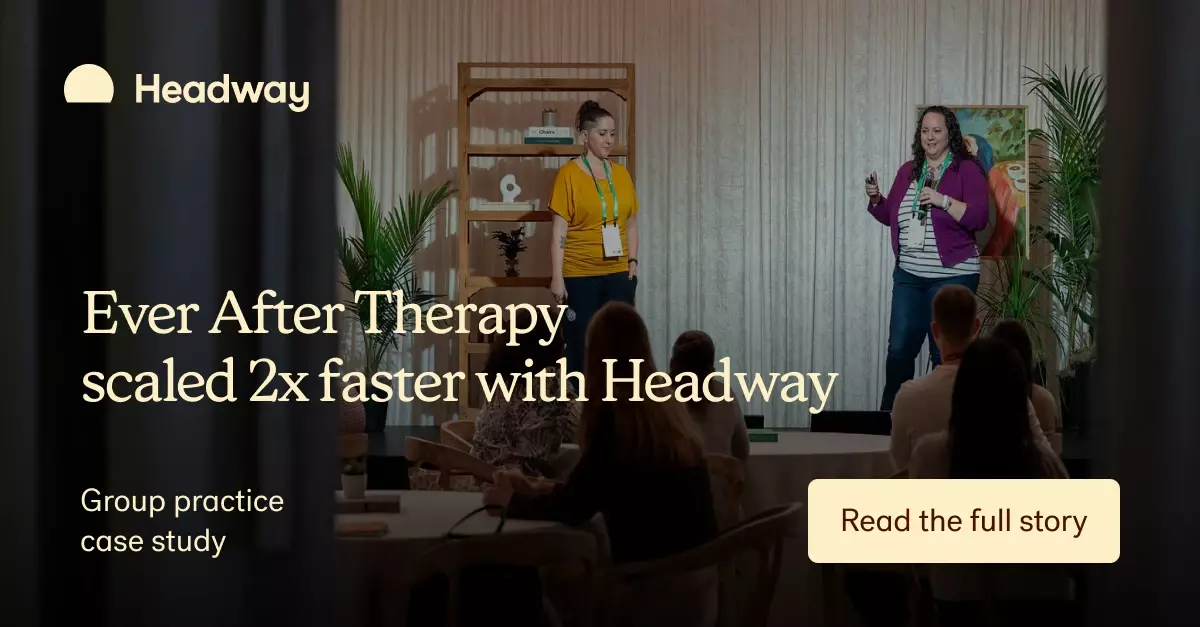 Group practice case study | Headway